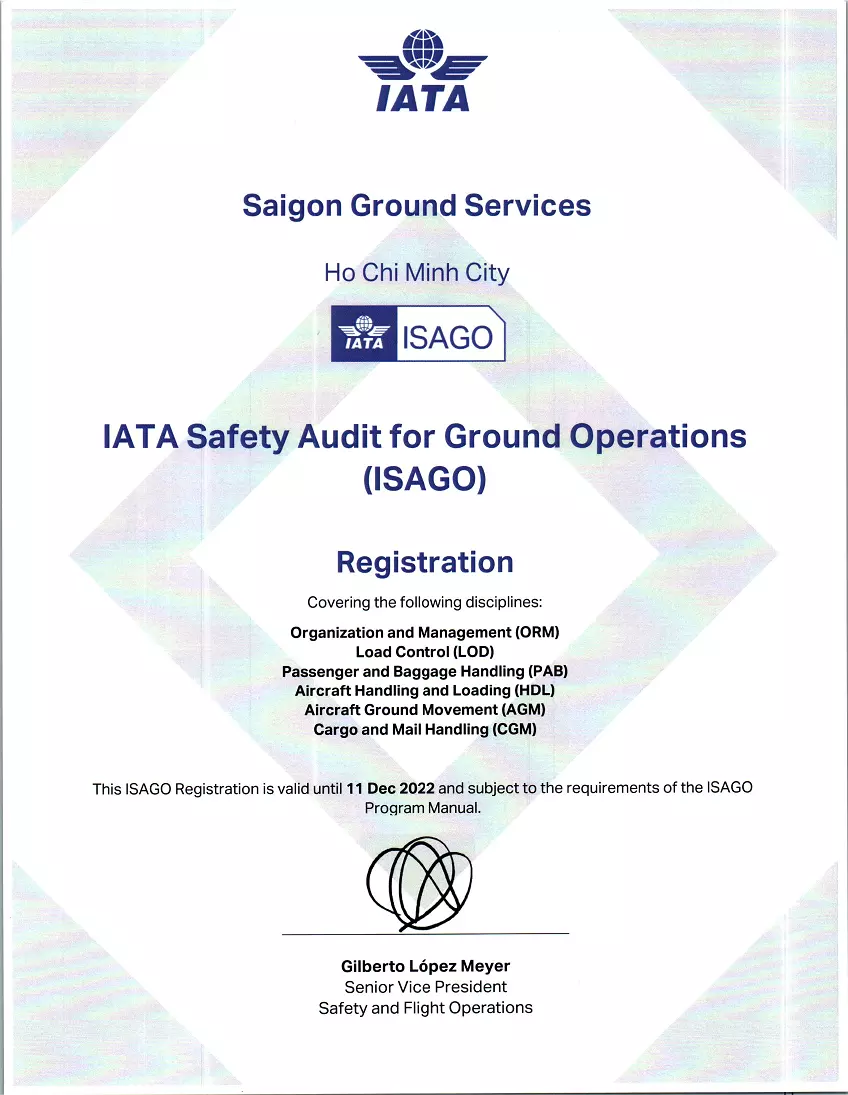 SAGS - Certifications & Awards